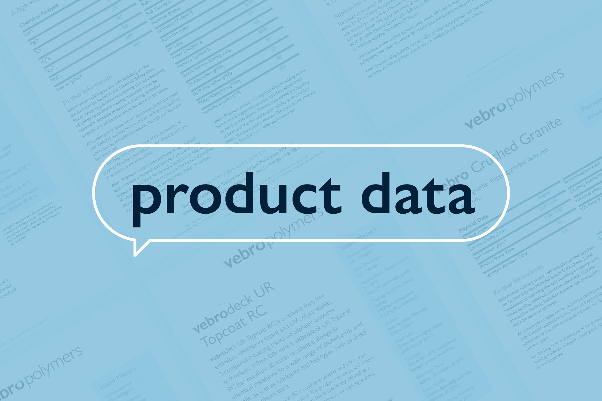 Vebro Polymers | download technical product data sheets