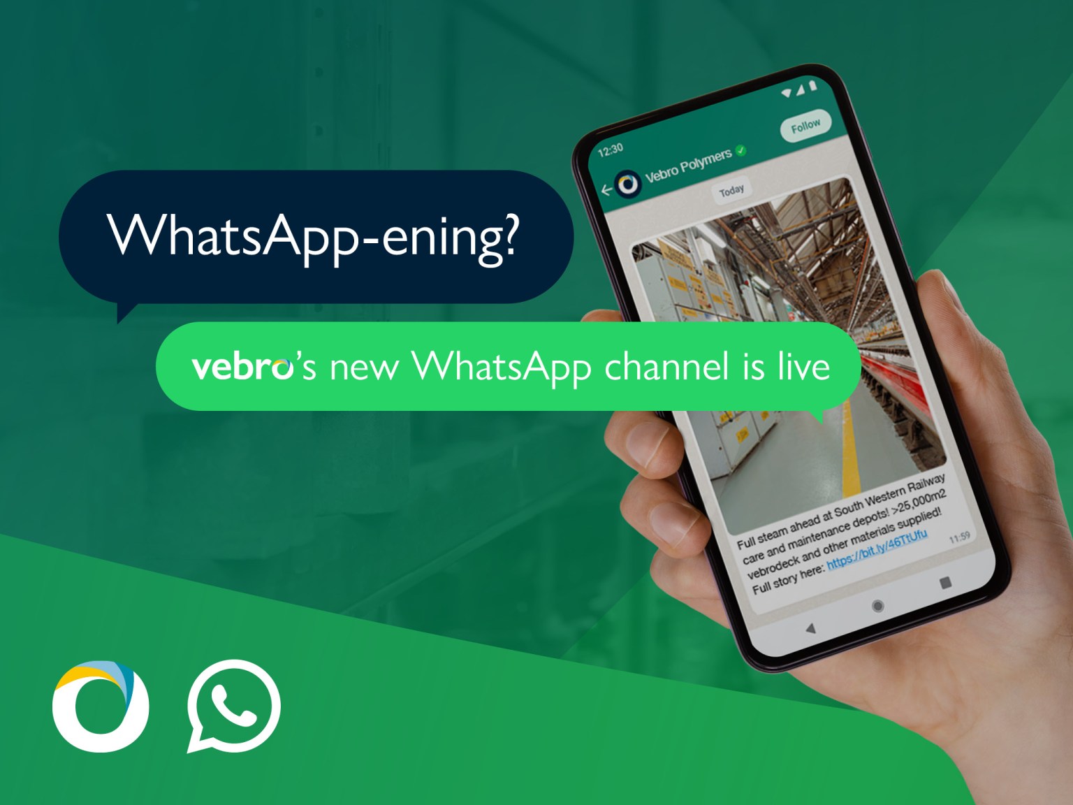 WhatsApp-ening? Be the first to know with Vebro's new WhatsApp Channel ...